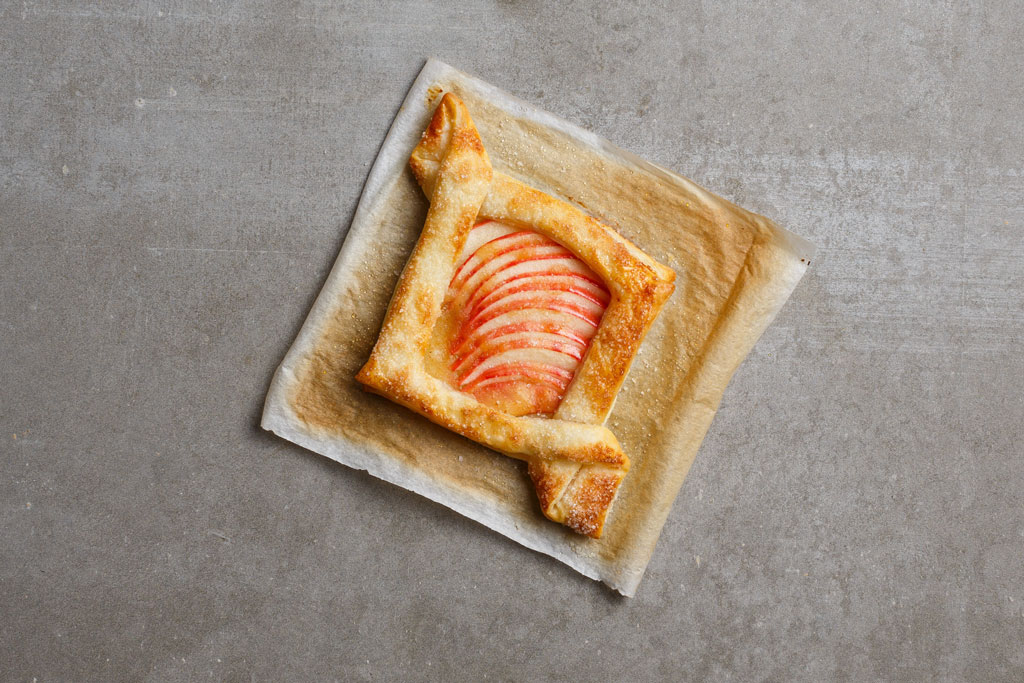 Mini apple puffs - Creapan pancakes